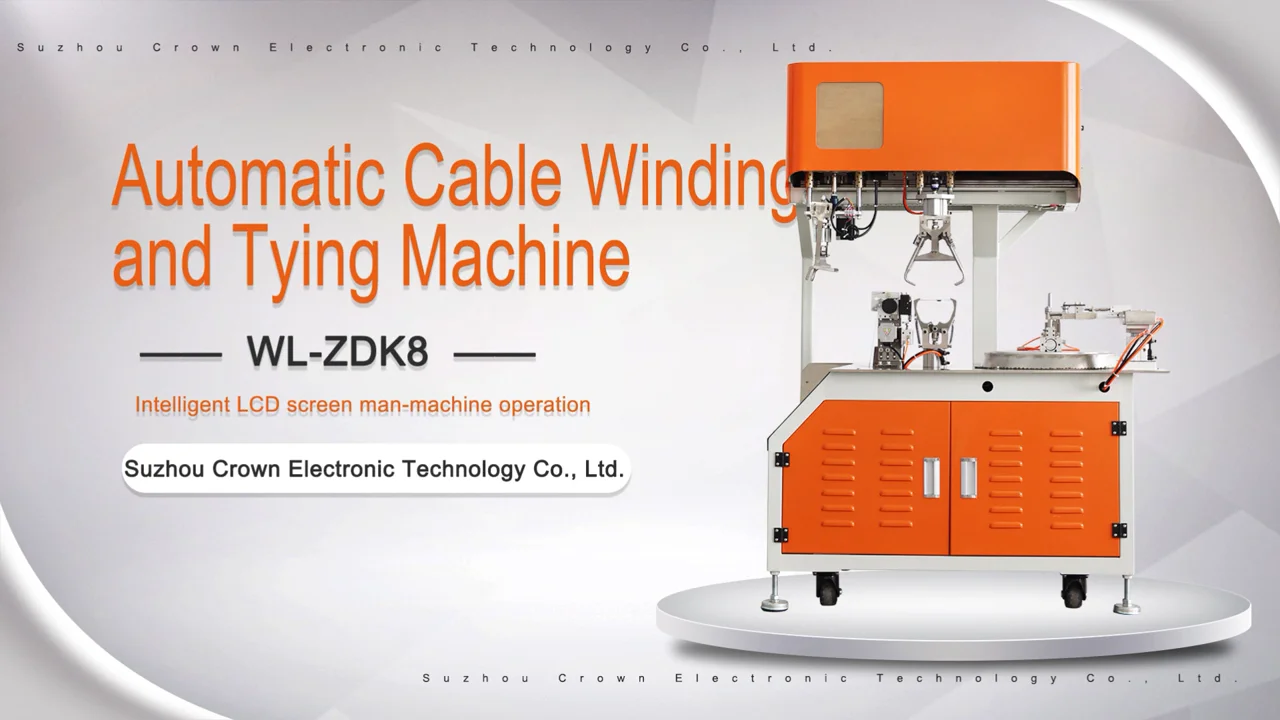 Automatic Wire Coiling Machine Cable Winding Binding Twist Tie Machine - Buy Cable Winding ...