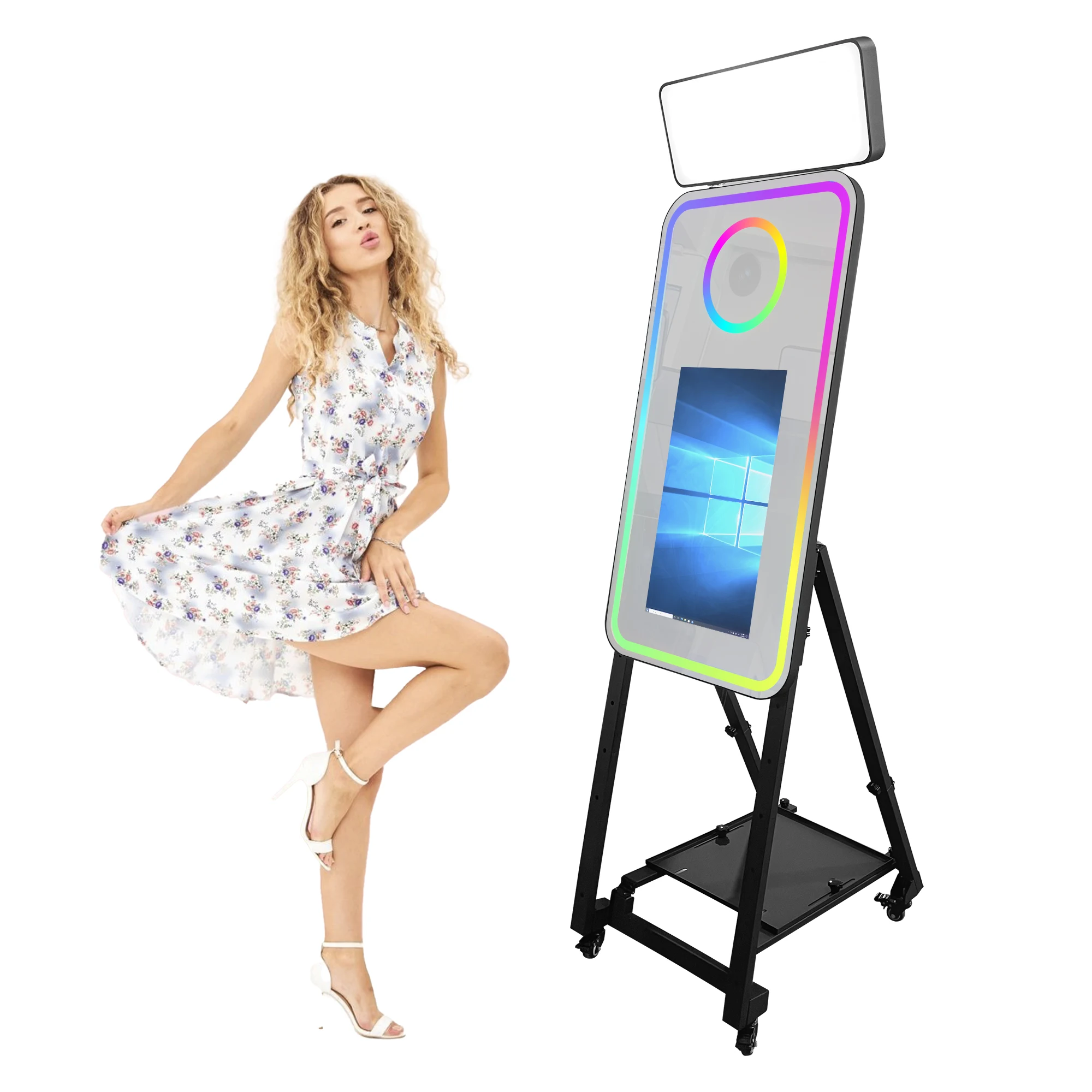 Mirror Photo Booth 2024 Magic Smart Multi Media 40 Inch Magic Mirror ...
