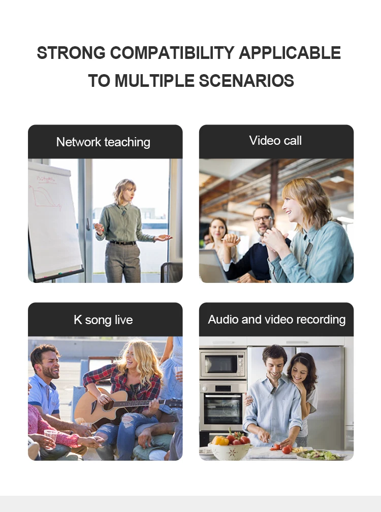 Noise Reduction Light Weight Type C Usb Receiver Lavalier Mic Mini ...