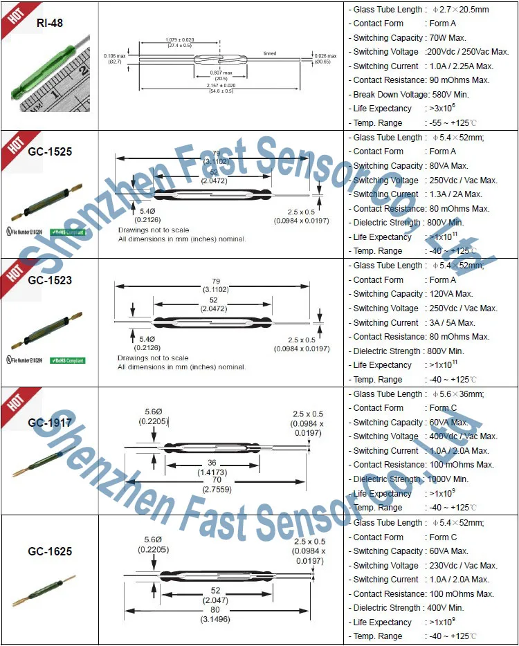Magnetic Glass Reed Switches - Reliable and Smart Solutions
