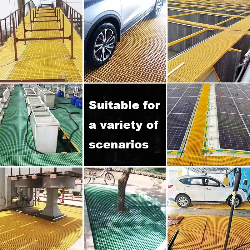 Bristar Mesh Grid Frp Fibreglass Gratings For Walkway Platform - Buy ...