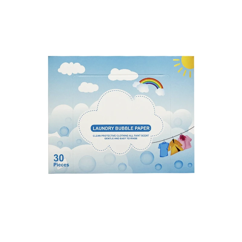 Sample Available Dissolving Laundry Detergent Sheets Eco Friendly ...