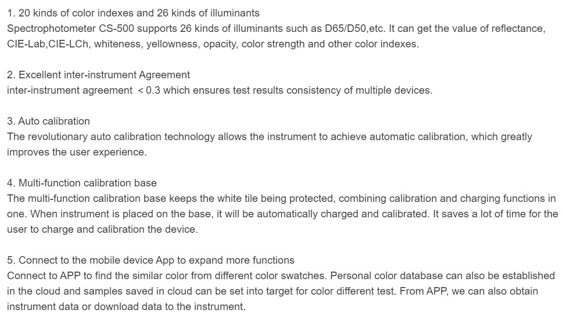 Whole Price Powerful Performance Color Spectrophotometer With Automatic ...