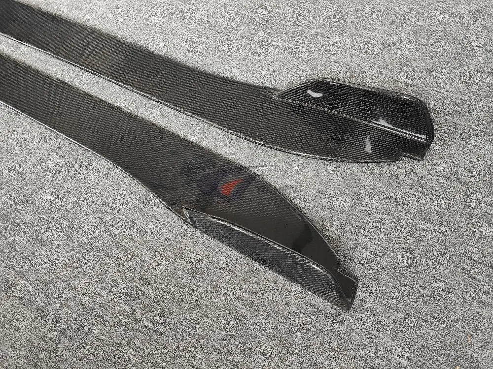 C-style Carbon Fiber Side Skirts For 2013-2019 Jaguar F-type Side ...