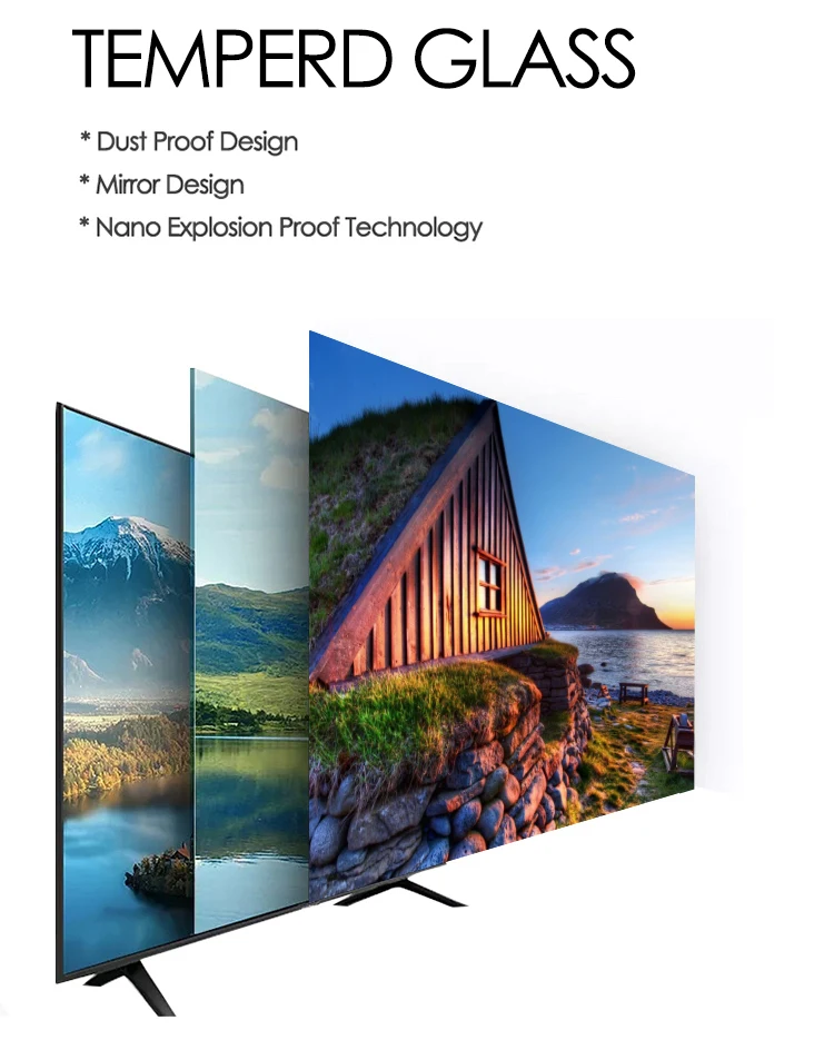 Borderless Tv 65" Uhd 4k Led Tv Android Webos Google Smart Tv 65 Inch ...