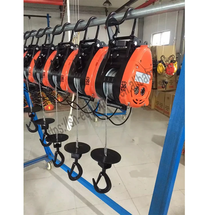 Small Electric Hoist - 160kg to 500kg High Quality Winch