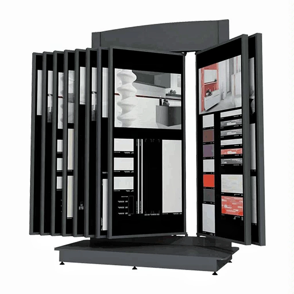 Modern Natural Slab Exhibition Design Idea Tile Showroom Displays Page ...