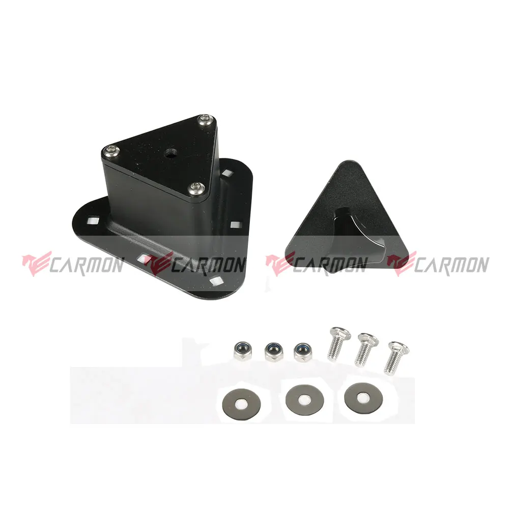 Car Updated Oil Tank Fuel Jerry Can Holder Gasoline Mount Brackets Lock ...