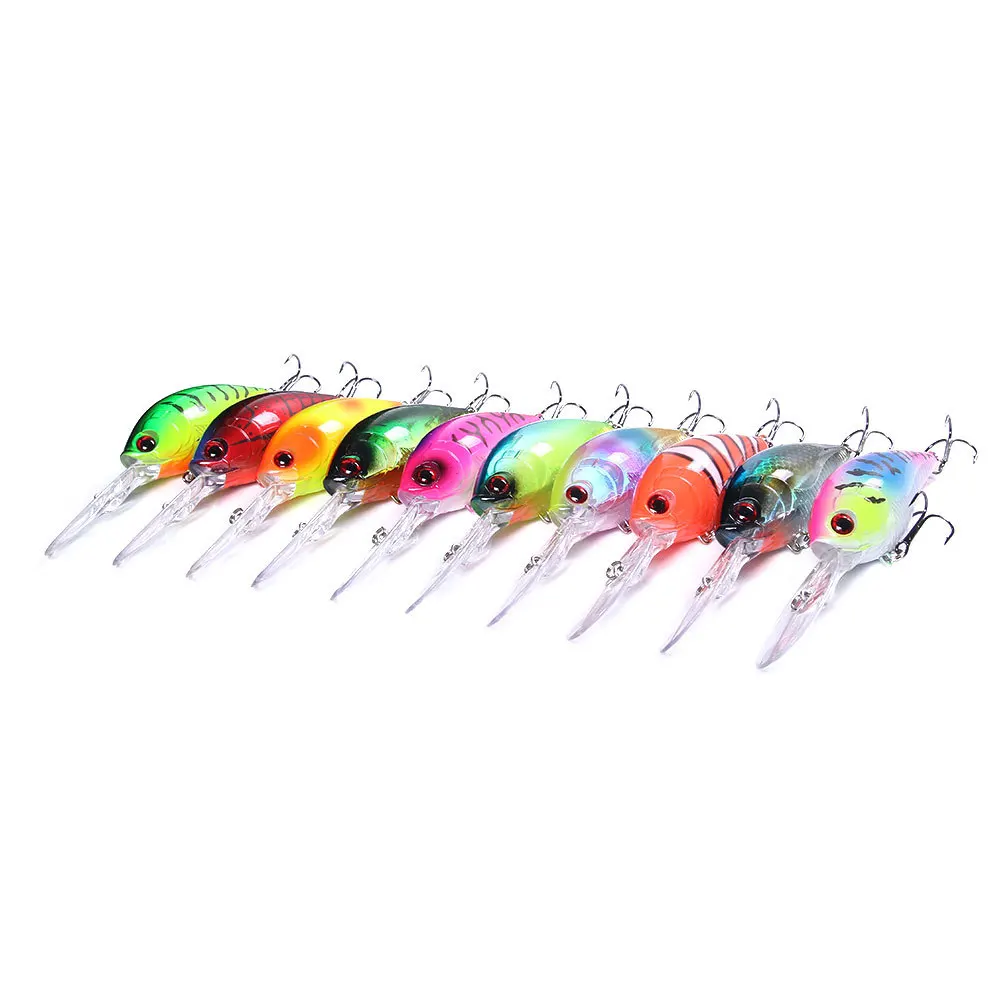Jetshark New Color Heavy Diving Lures Shallow Crankbaits Fishing Lure ...