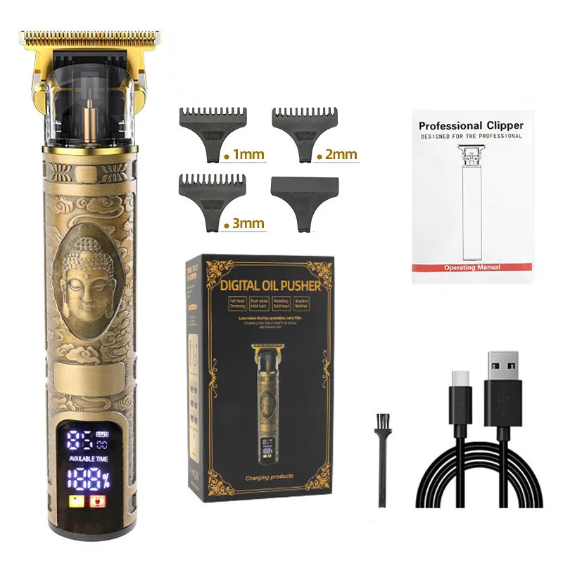Professional Hair Trimmers Top Sale Beard Zero Cutting Machine Metal ...