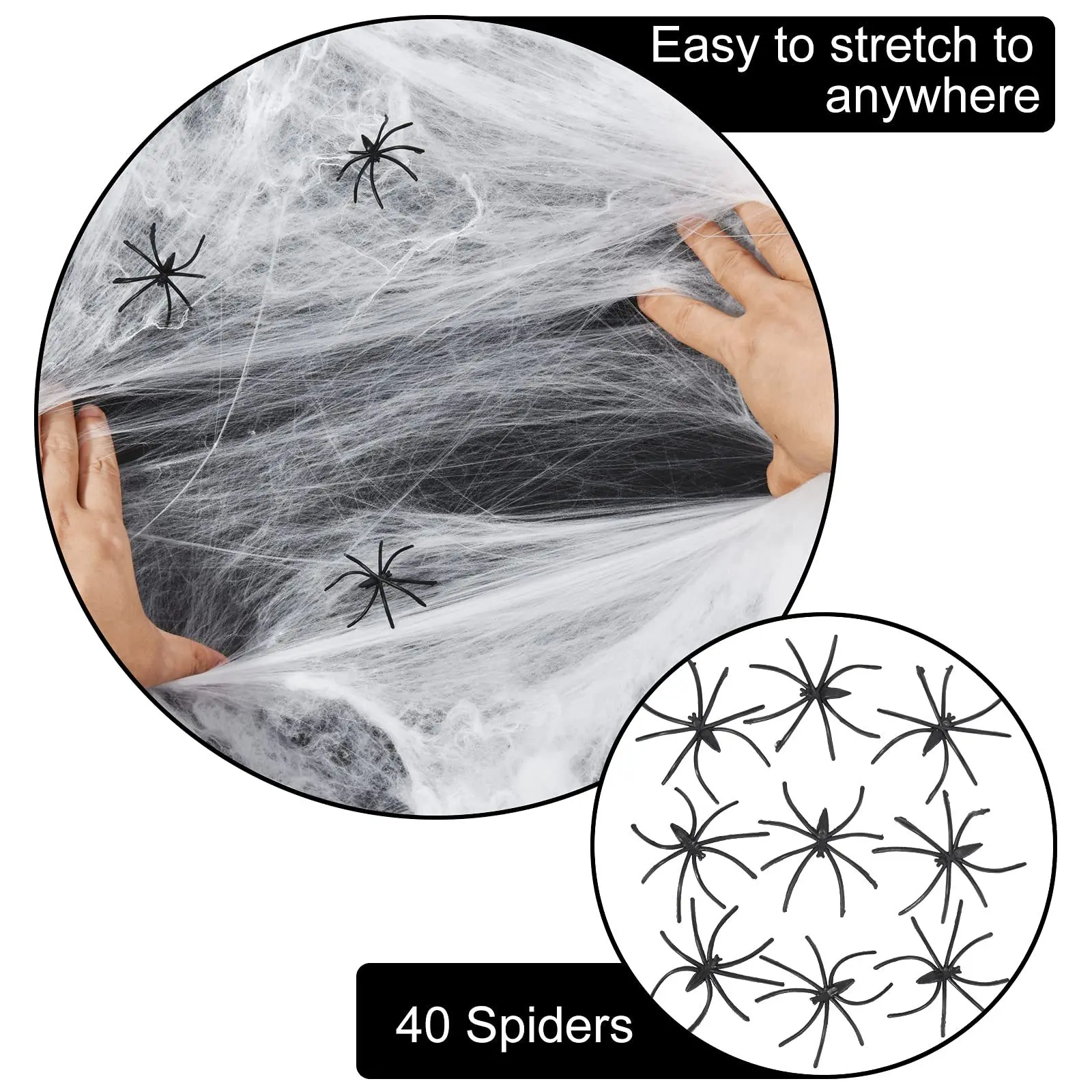 Alibaba.com: Super Stretchy Cobweb Spider Web Halloween Decoration ...