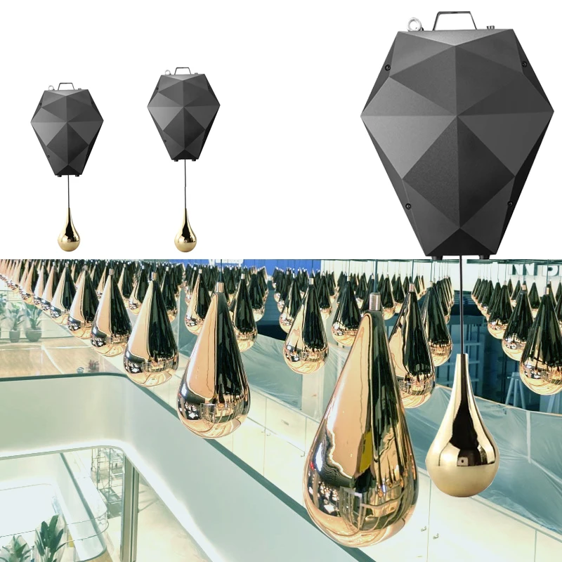 High Quality Magic Kinetic Effect Light Kinetic Rain Drop Mirred ...