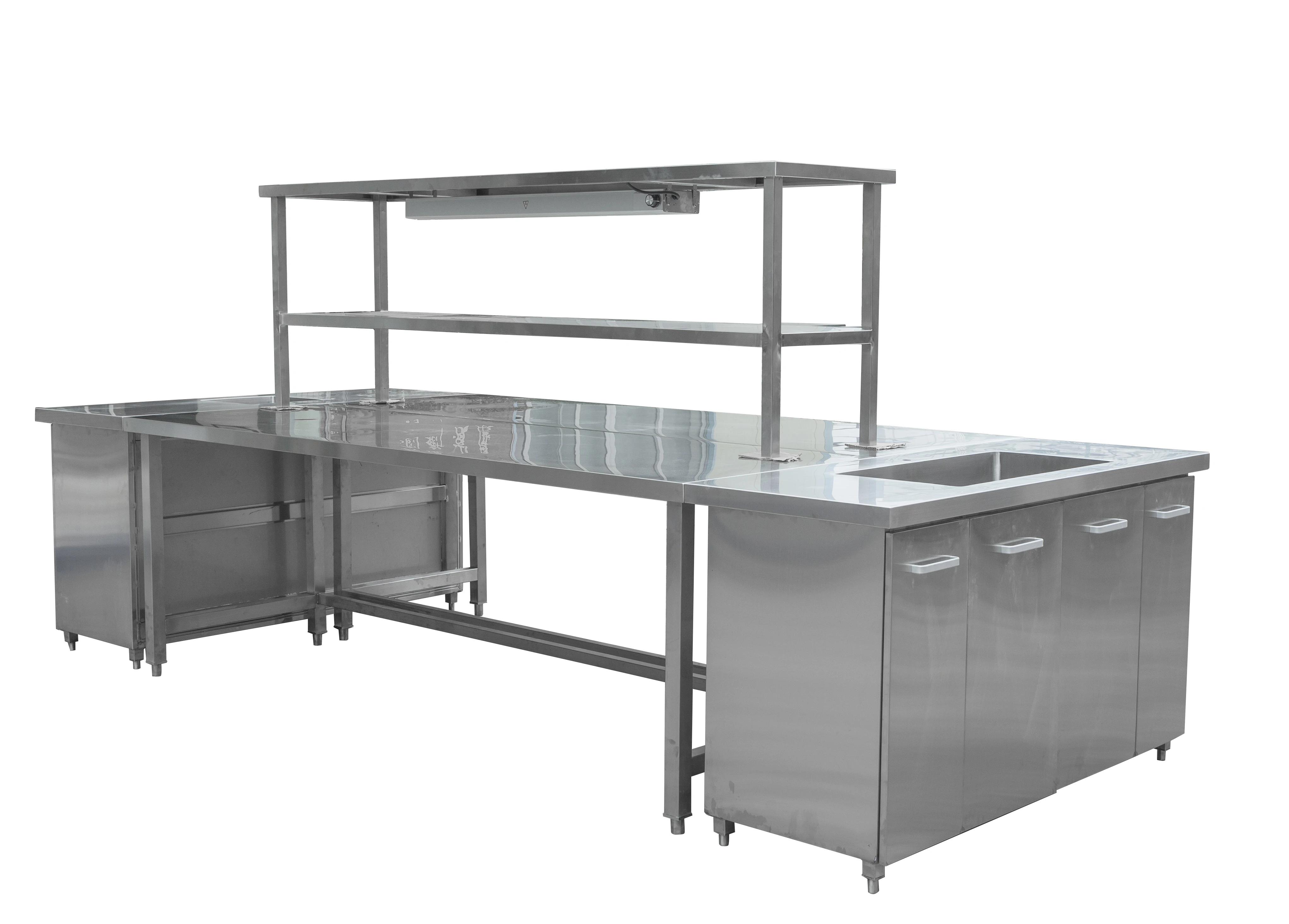 Stainless Steel Kitchen Island - Durable & Versatile