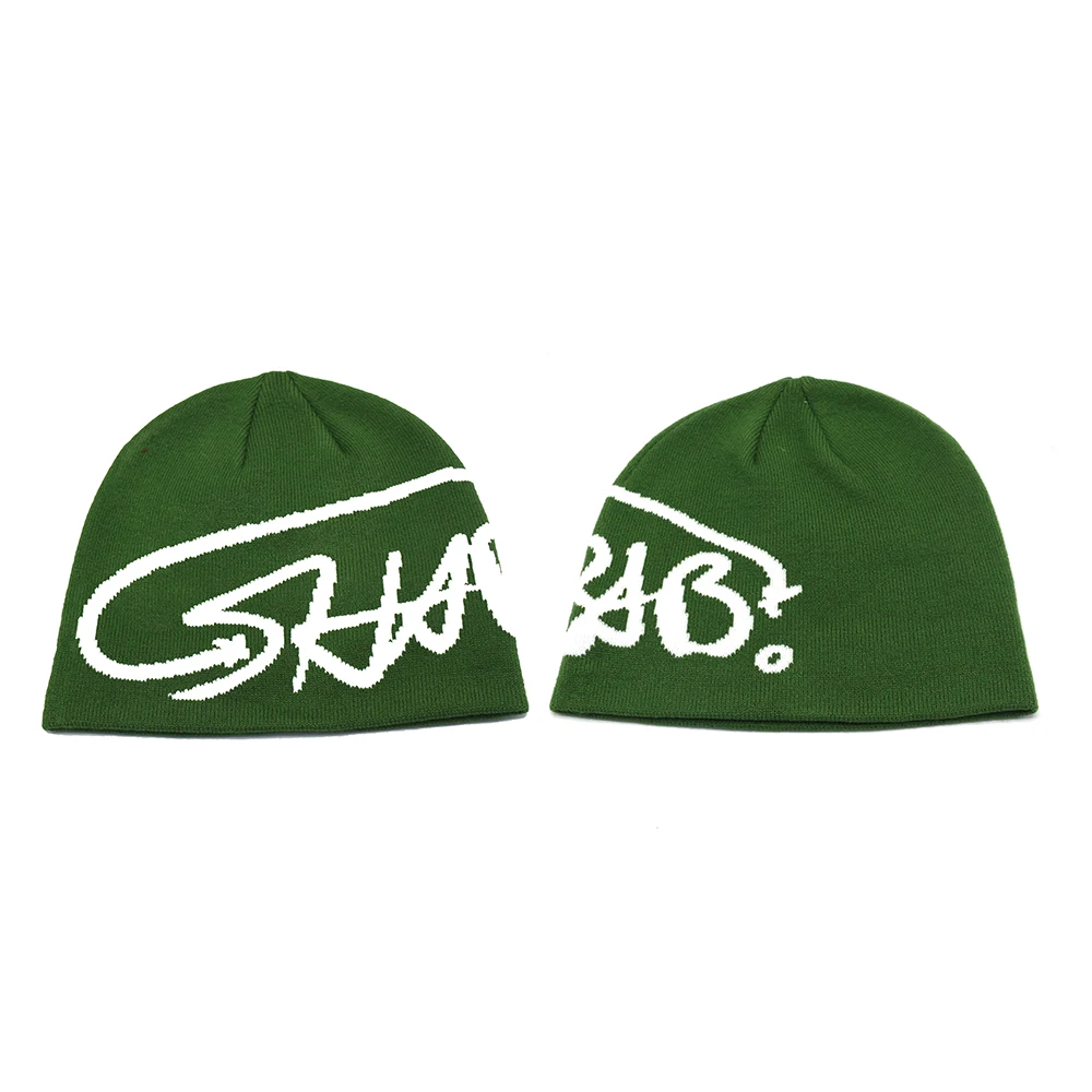 Outdoor Custom High Quality Beanies Keep Warm Skull Fisherman Winter ...