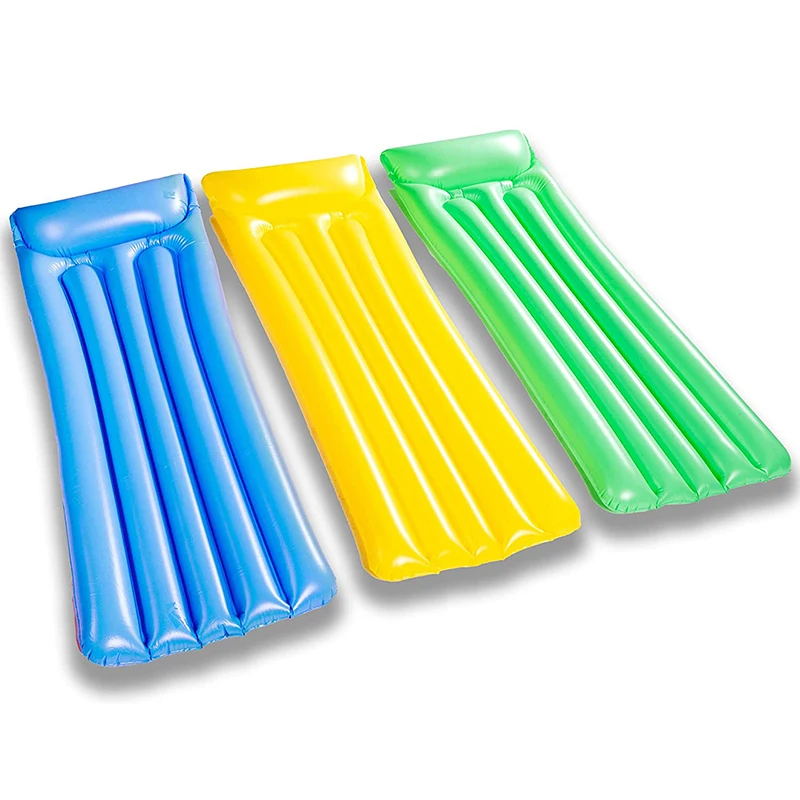 Hot Summer Outdoor Water Play Colorful Inflatable Pool Mattress Pool ...