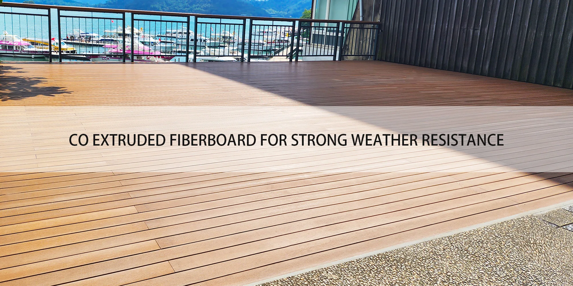 Co Extrusion Splinter Free Outdoor Ultra Fiber Foam Pvc Decking For ...