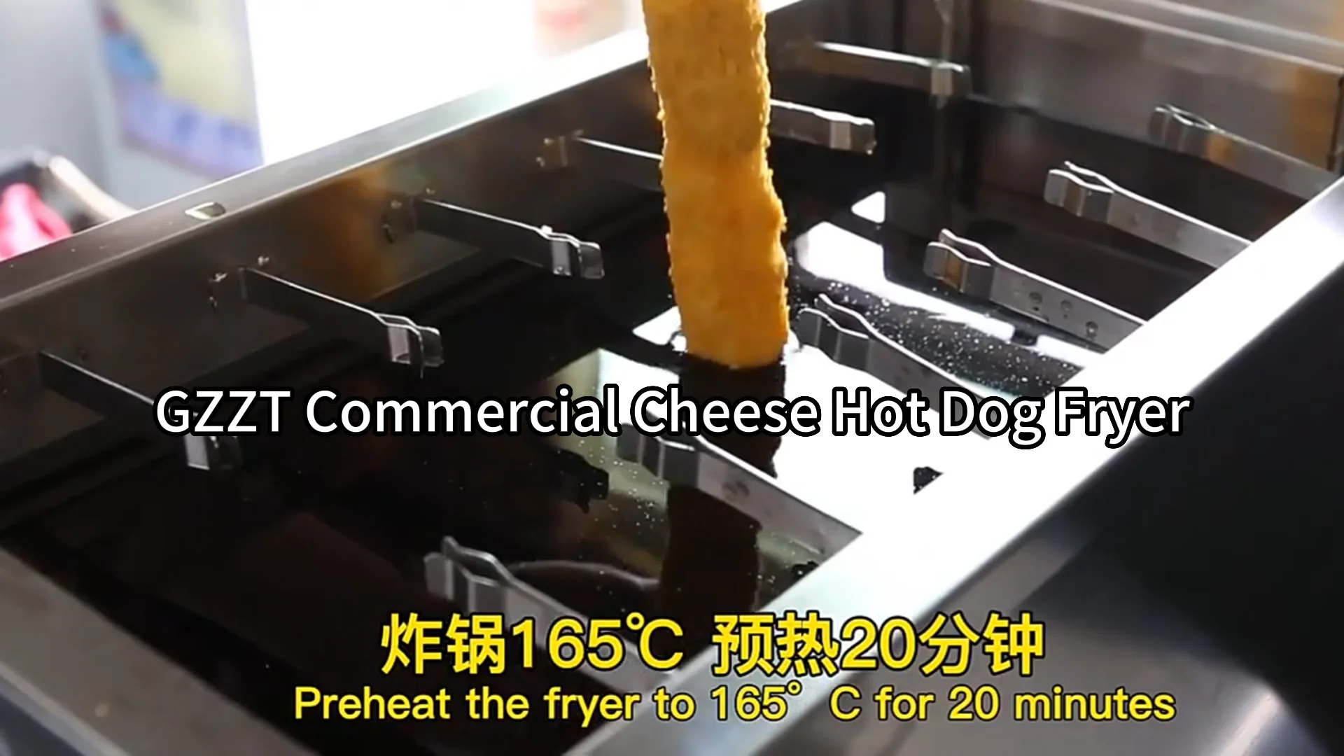 Commercial Professional Factory Korean Corn Dog Deep Fryer Korean ...