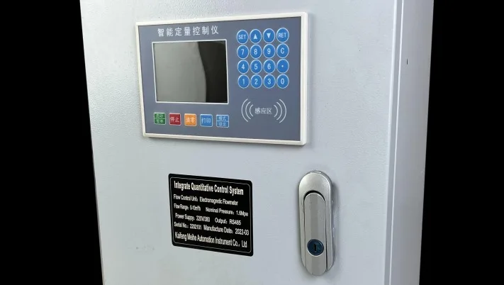 Rs485 Pulse 4-20ma Output Water Flow Controller Quantitative Control ...