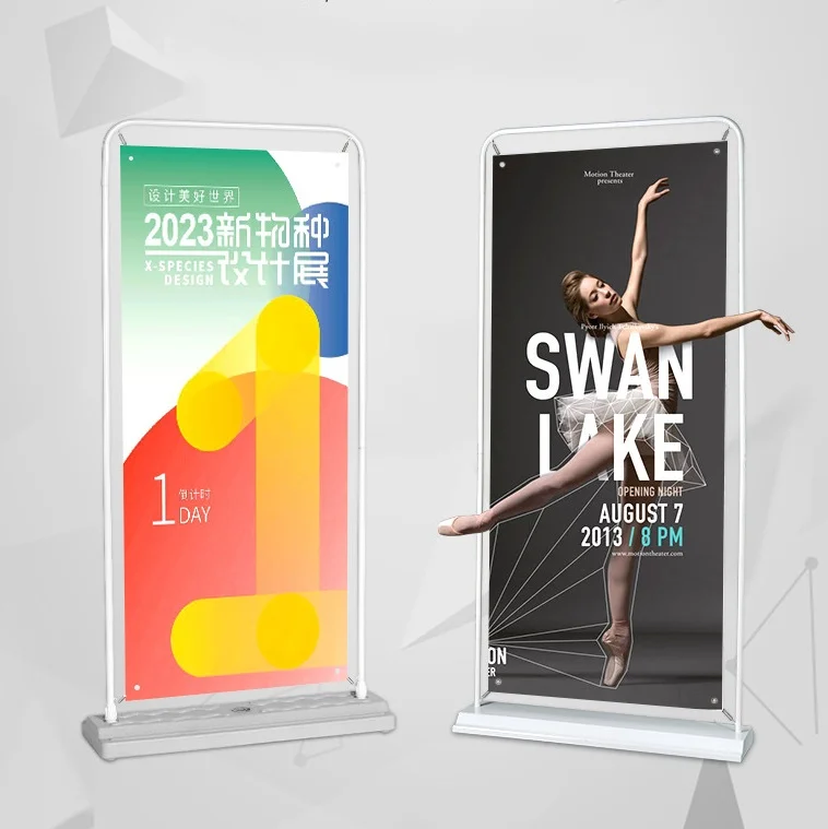 Aluminum Retractable Roll Up Banner Stand Printing Pull Up Banner Large ...