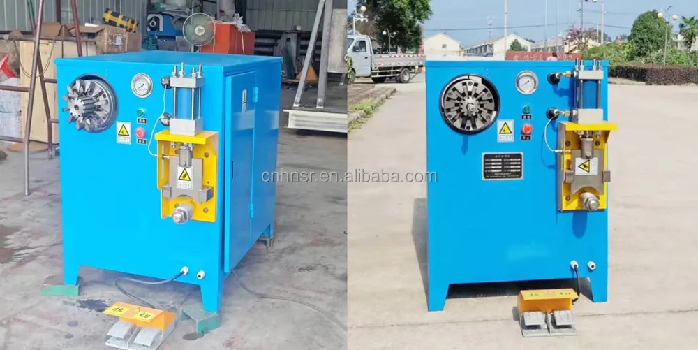 Motor Rotor Cutting Recycling Electro Scrap Motor Recycling Machine ...
