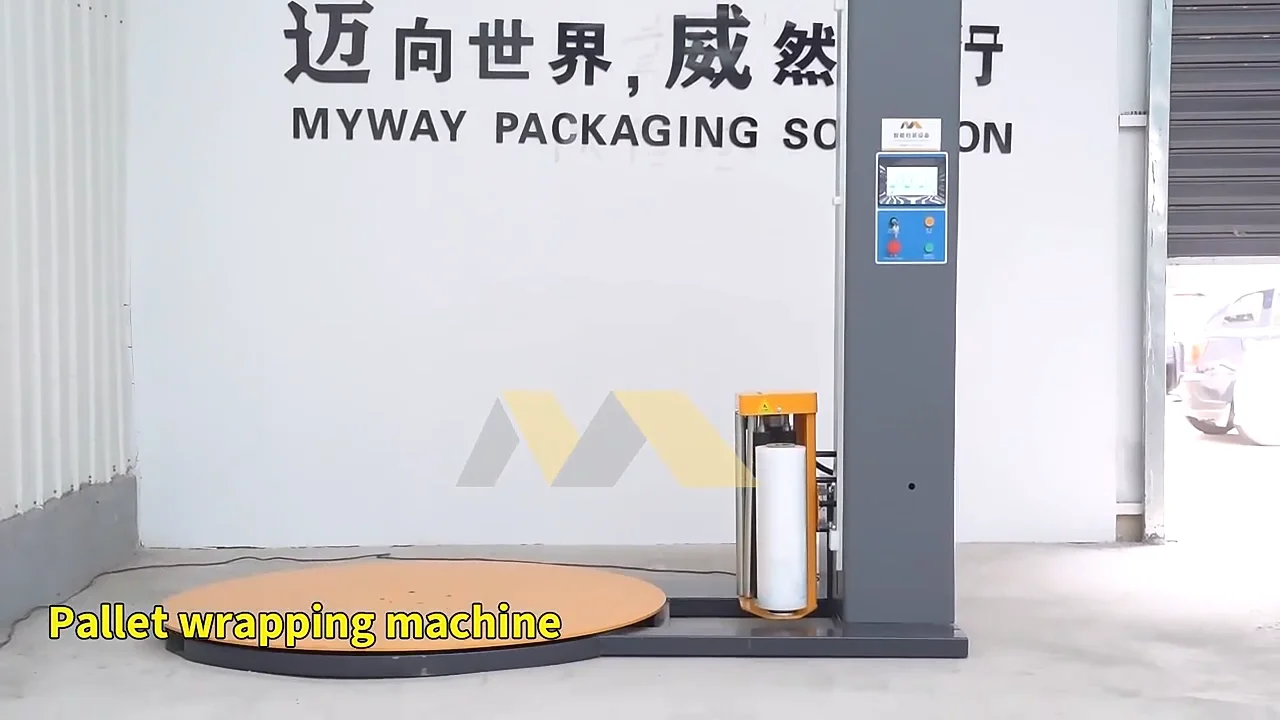 Pre Stretch Type Automatic Pallet Wrapping Machine Model T1650f From ...