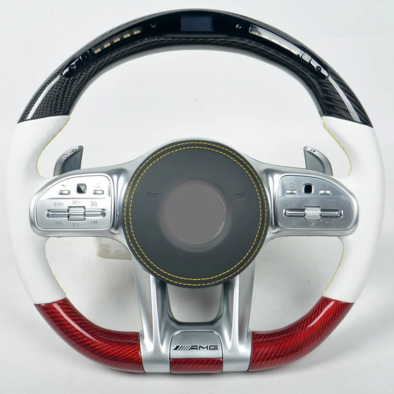 Carbon Fiber Steering Wheel With Customize Amg Steering Wheel Carbon ...
