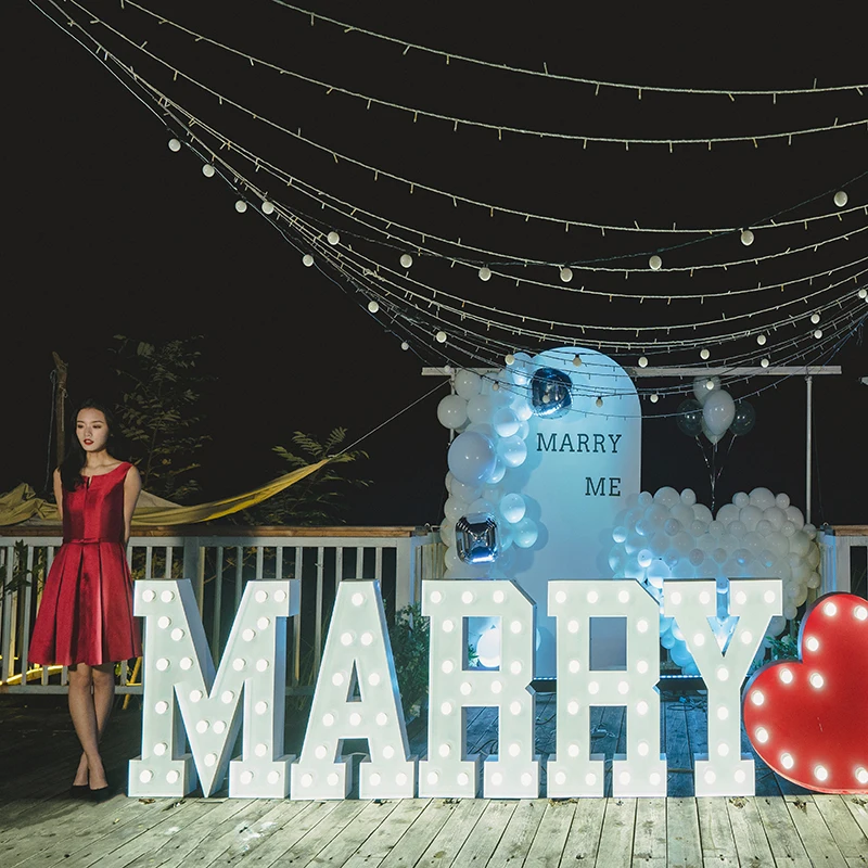 Props Wedding Decor Marry Me Lights Marquee Letter 4ft Led Big Numbers ... Props Wedding Decor Marry Me Lights Marquee Letter 4ft Led Big Numbers ...