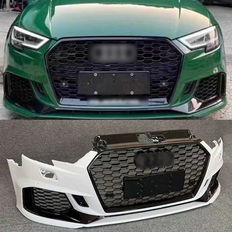 Audi A3 Front Bumper Grill Body Kit - High-Quality Upgrade