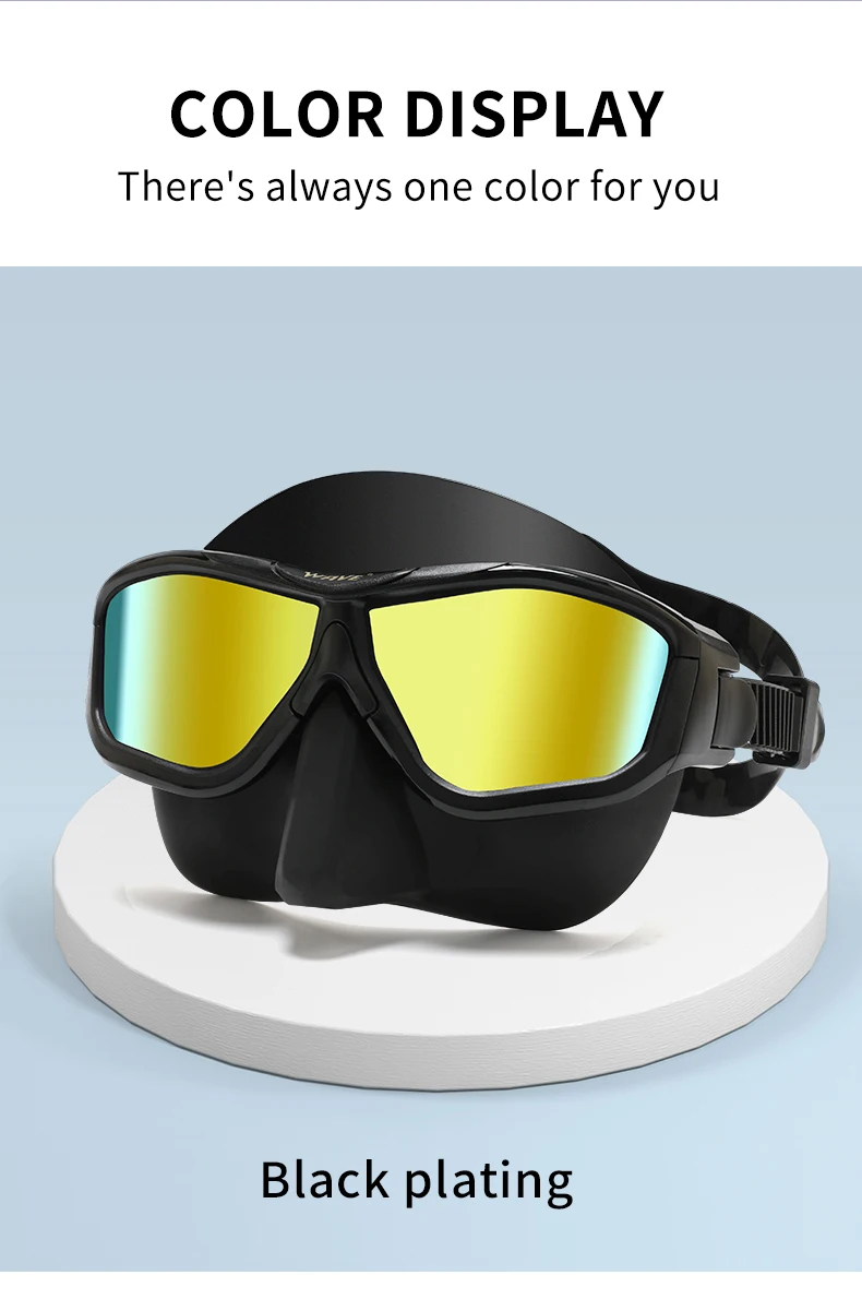 Wave Diving Mask - Custom Design for Snorkeling & Free Diving