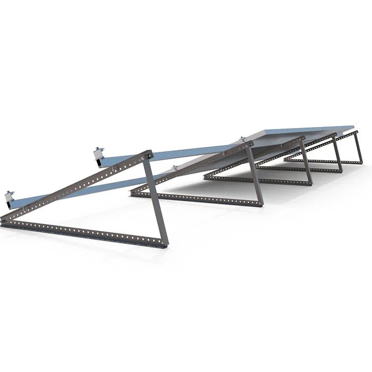 Flat Concrete Roof Mounting Structure Galvanized Steel Tripod ...
