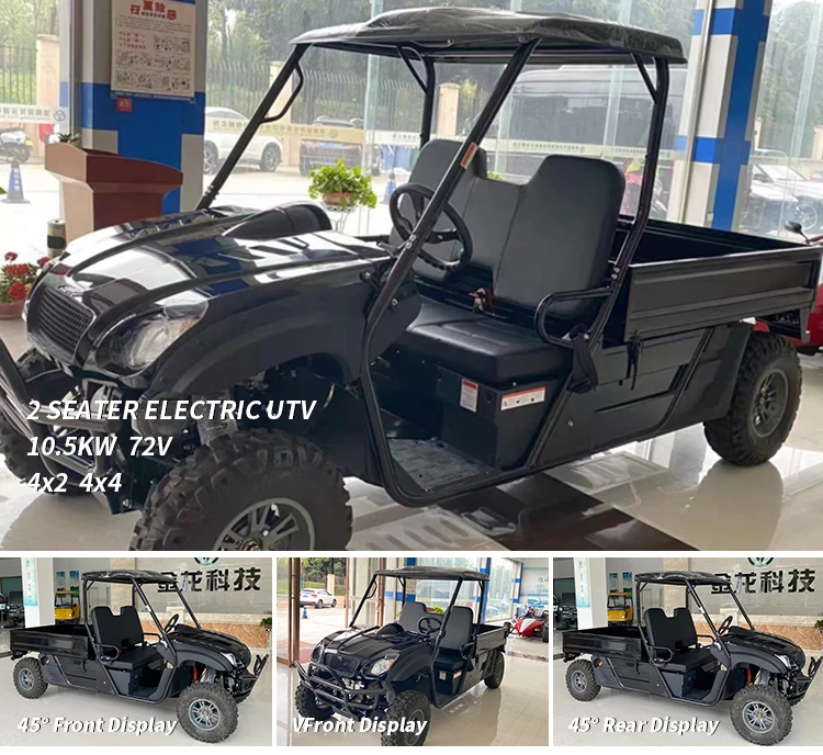 Kingwoo Electric UTV - 72V 10KW 4WD Side by Sides for Adults
