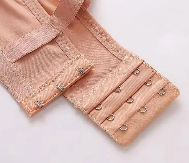 Ladies Lace Breast Lift Plus Size Big Cup Brasier Wire Free Solid Color ...