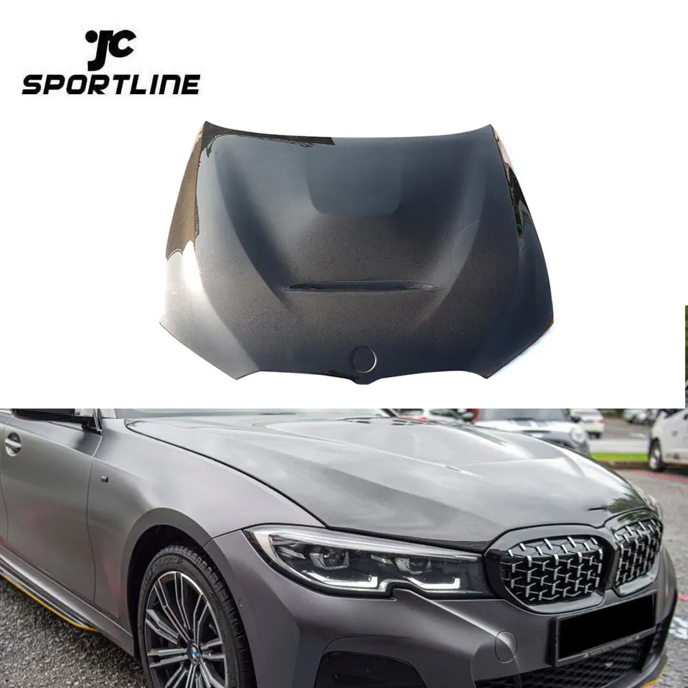 Carbon Fiber G20 GTS Bonnet for BMW G20 330i M340i M Sport Sedan 2019 ...