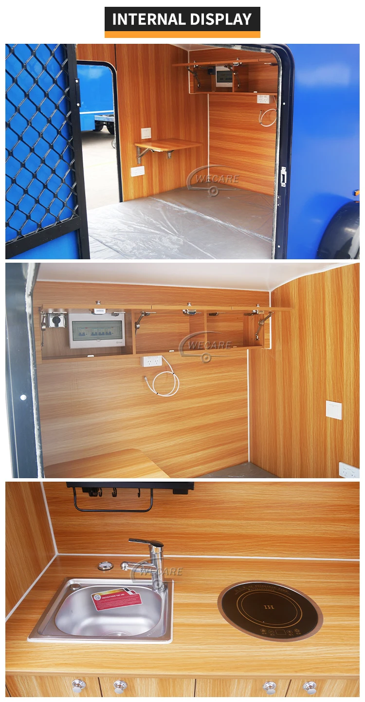 Wecare Custom Luxury off Road Small Teardrop Camper Trailer
