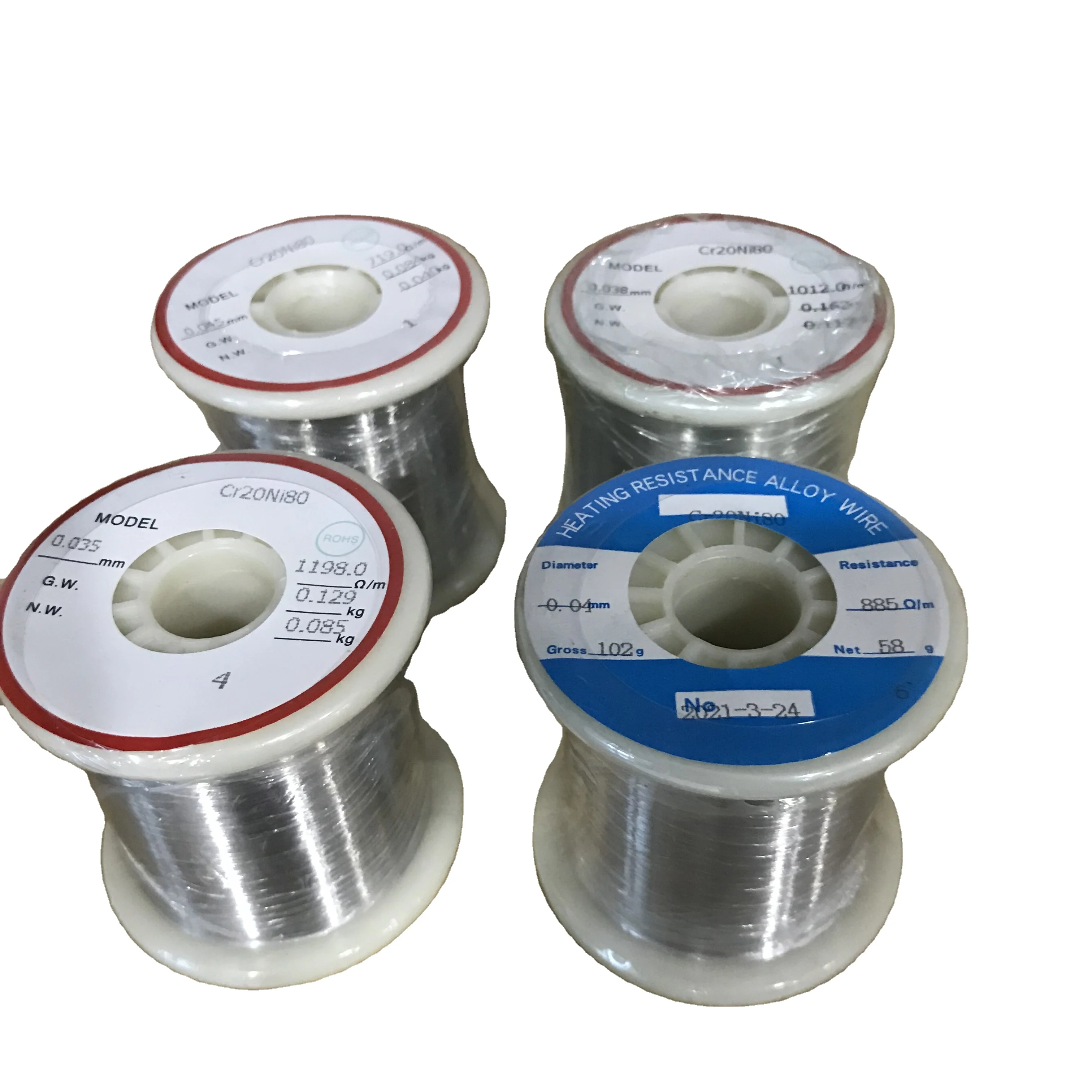 Alibaba.com: Nichrome 80 Cr20Ni80 spring wire, spark-resistant heating ...