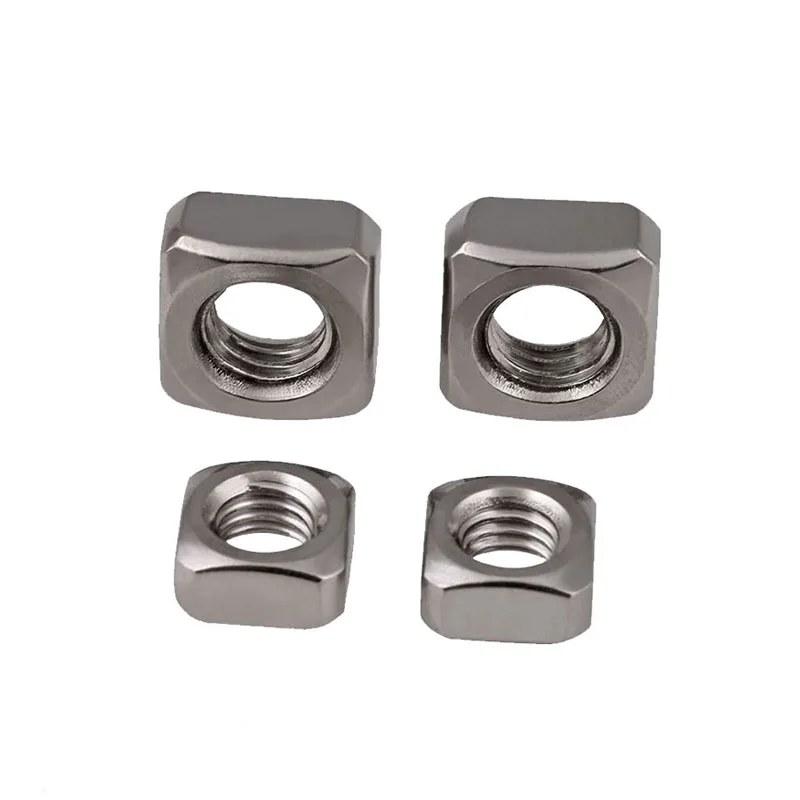 M5 M6 M8 Stainless Steel Square Nut DIN557 - Tuerca Cuadrada M5