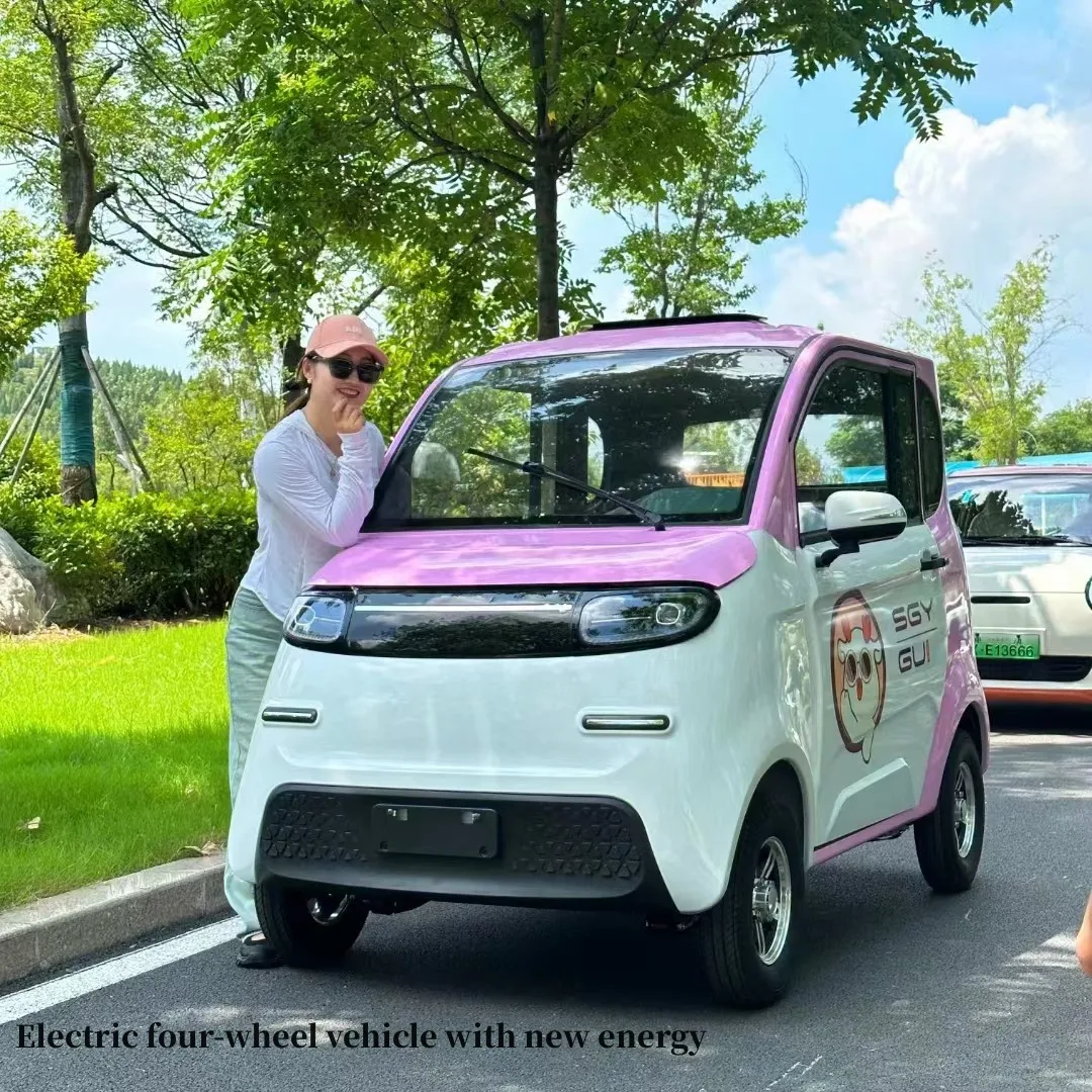 High-Speed 4 Wheeler Electric Auto Motor Car for Adults New Energy ...