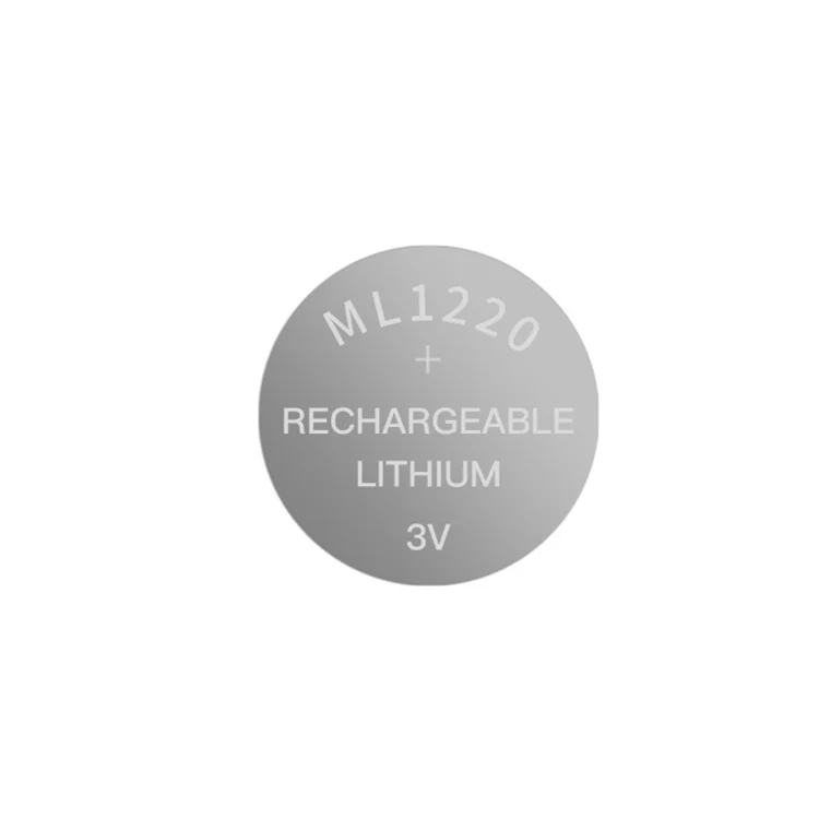 ML1220 Lithium Button Battery - 3V Rechargeable Coin Cell