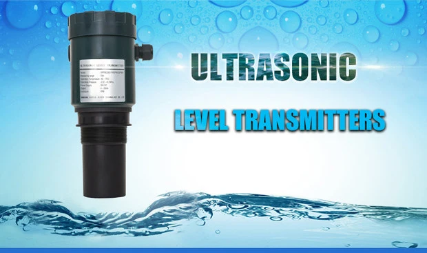 Ultrasonic Water Level Transmitter 4-20mA for Small Tanks Sludge ...