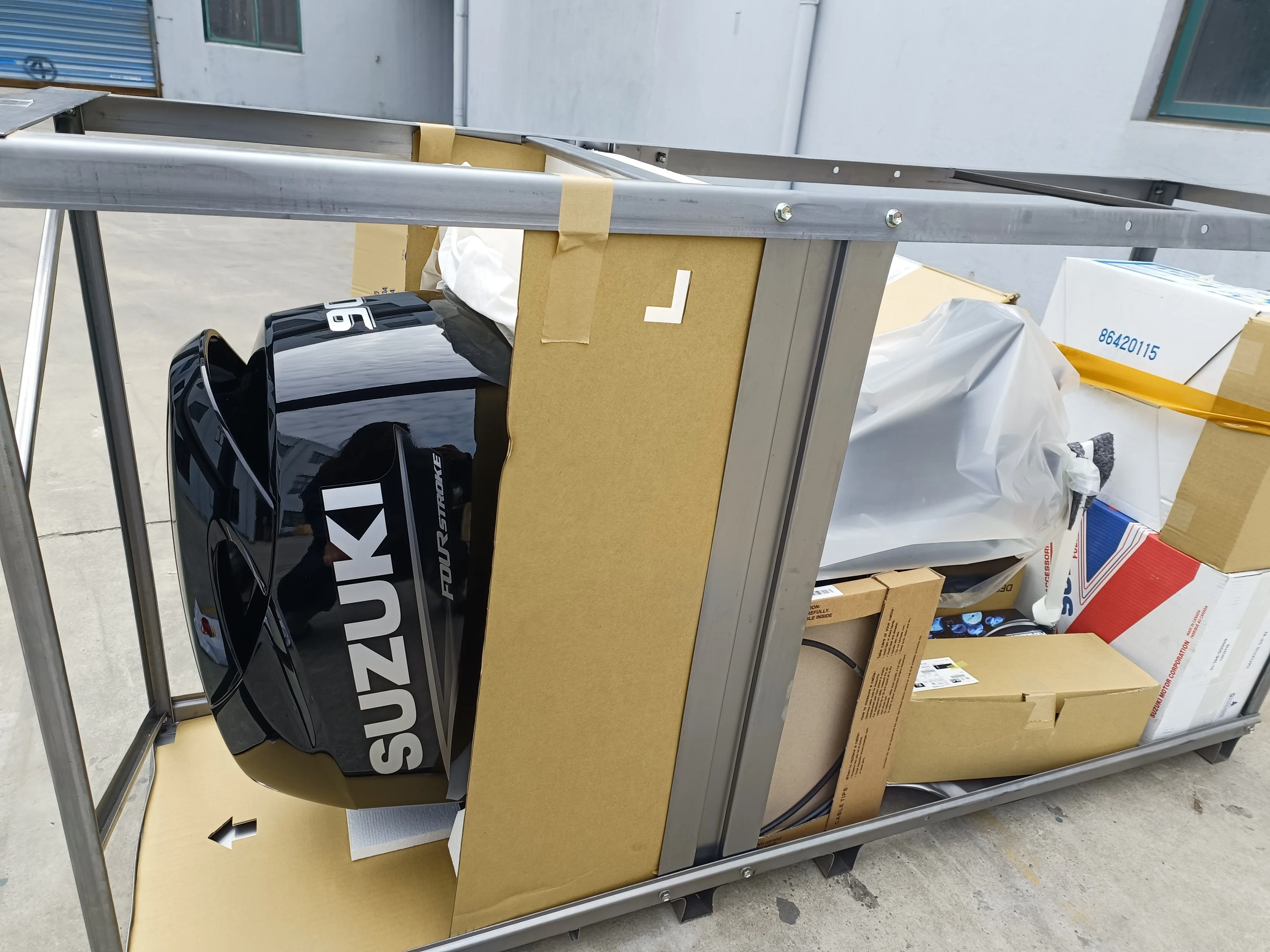 Genuine Suzuki DF90A 4 Stroke Boat Engine 90HP Outboard Engine for Fish ...