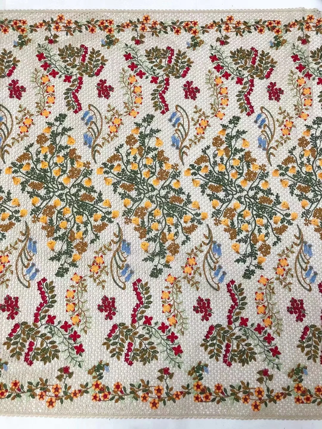 Indonesia Lace Brokat Kebaya Flower Fabric - Buy Dantel Fabric Lace ...