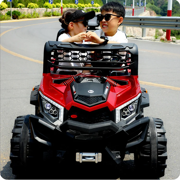 Big Size Kids Electric Off Road Vehicle 4x4 With Blue Tooth Music And ...