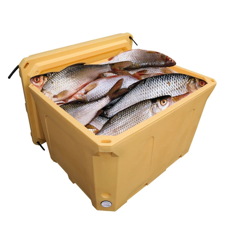 600liter Heavy Duty large double wall stackable Insulated fish ...