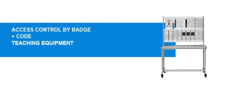 Access Control by Badge + Code Teaching Equipment Vocational Education ...