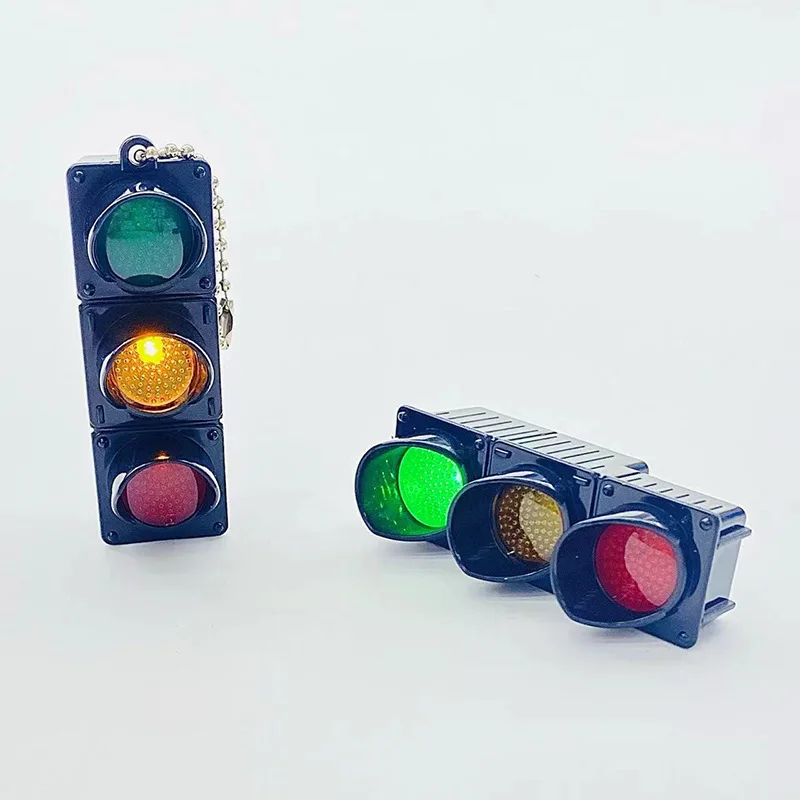 Xinxing 3D Traffic Light Key Chain Creative Backpack Pendant Car Key ...
