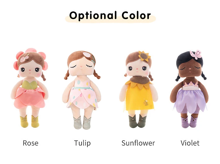 Metoo Angela Plush Doll - Soft, Customized Toy Figure