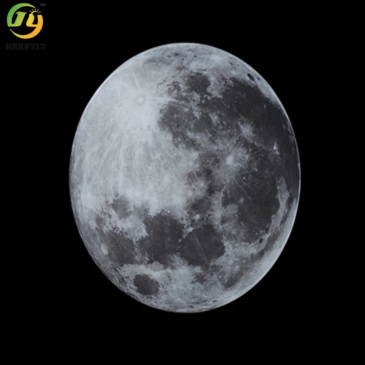 Decorative Home Moon Shape Round Bedside Mount Light