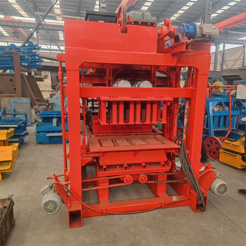 Concrete Block Brick Machine Cement Sand Brick Forming Maker Machinery ...