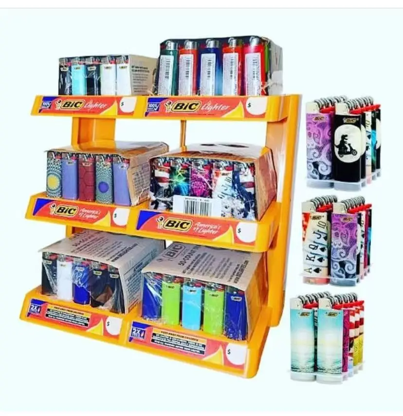 MAXI J6 BIC LIGHTERS SET - Stylish & Reliable Gas Lighters