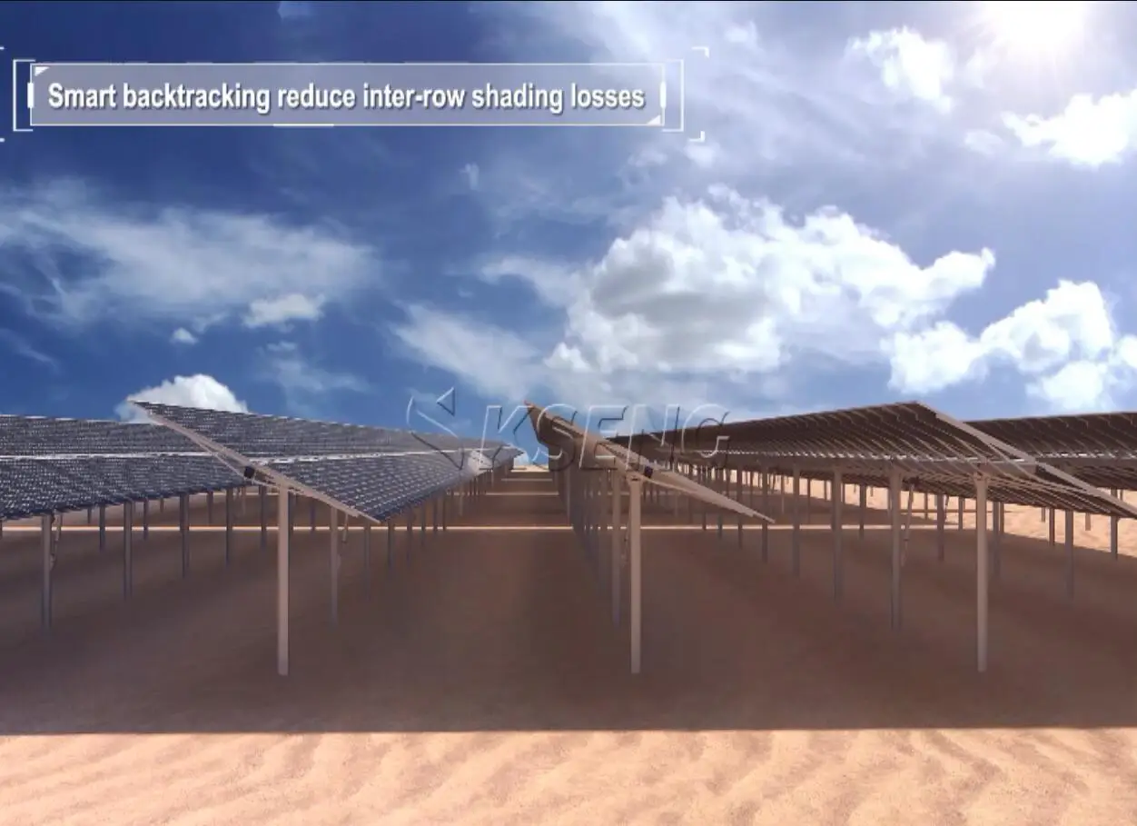 Single Axis Solar Tracker - Efficient Photovoltaic System
